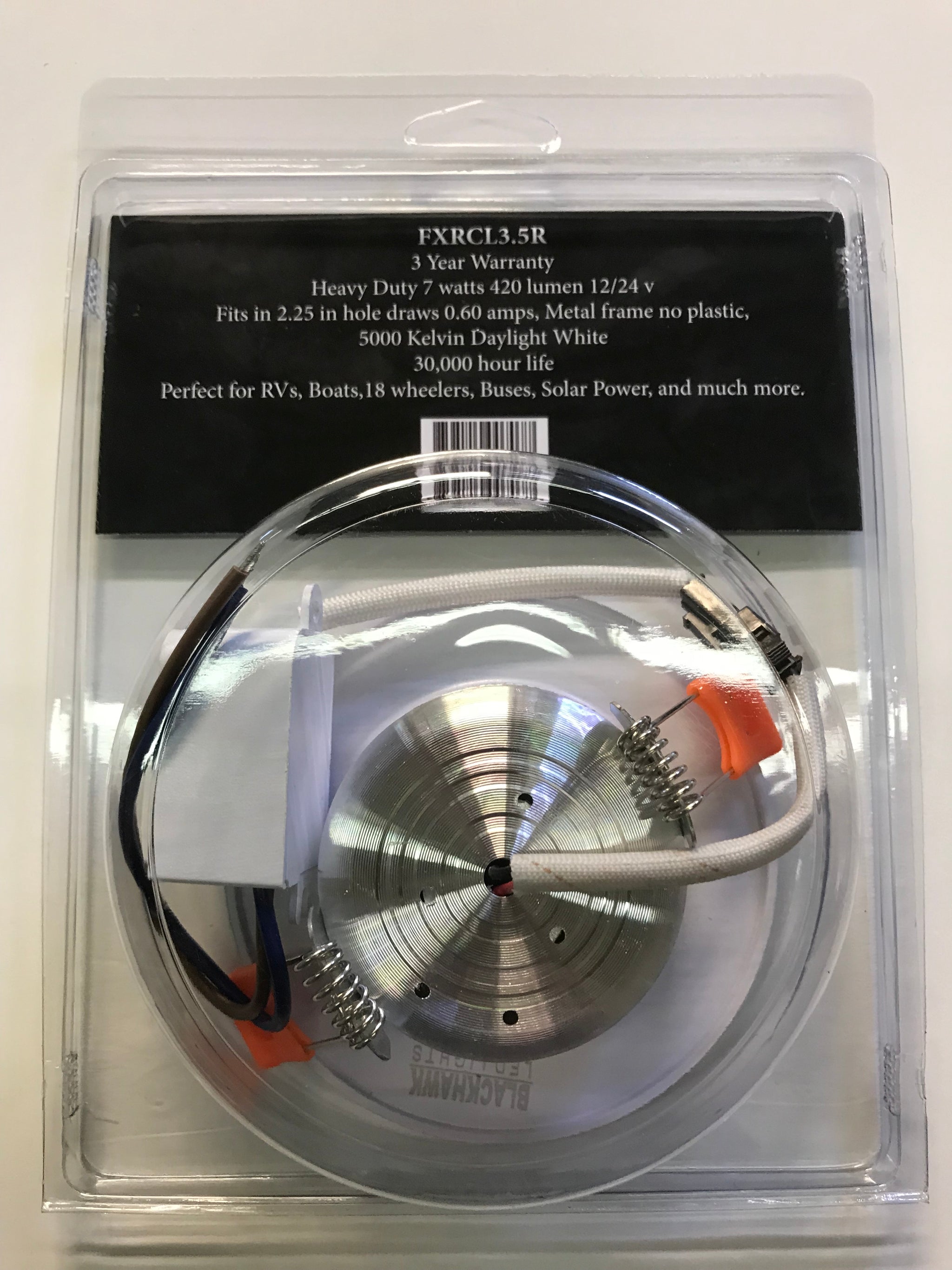 Powerful Recessed Ceiling Light 3.5 Inch FXRCL3.5R/C – Blackhawk LED Lights