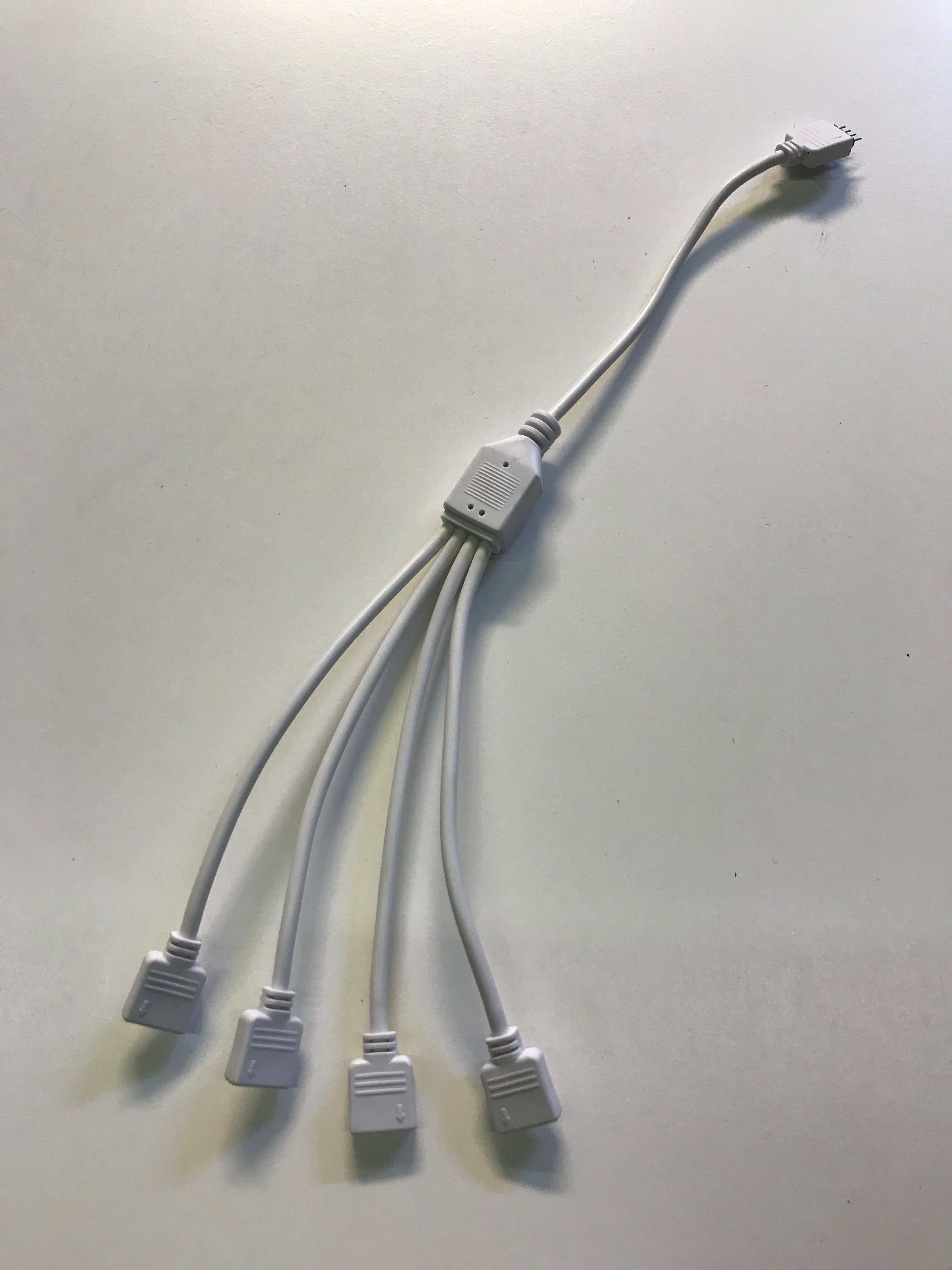 Splitters for Multi-Color Strips STP2WAYRBG/STP4WAYRBG – Blackhawk LED ...